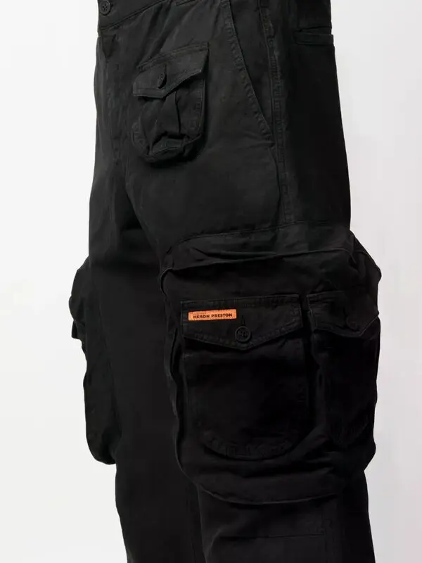 Heron Preston Straight-leg Multiple-pocket Trousers
