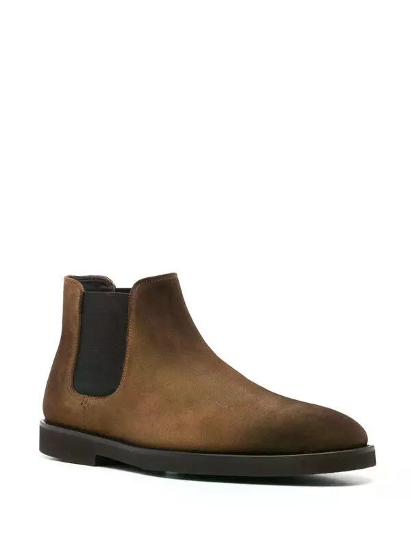 DOUCAL'S Suede Ankle Boots - Brown
