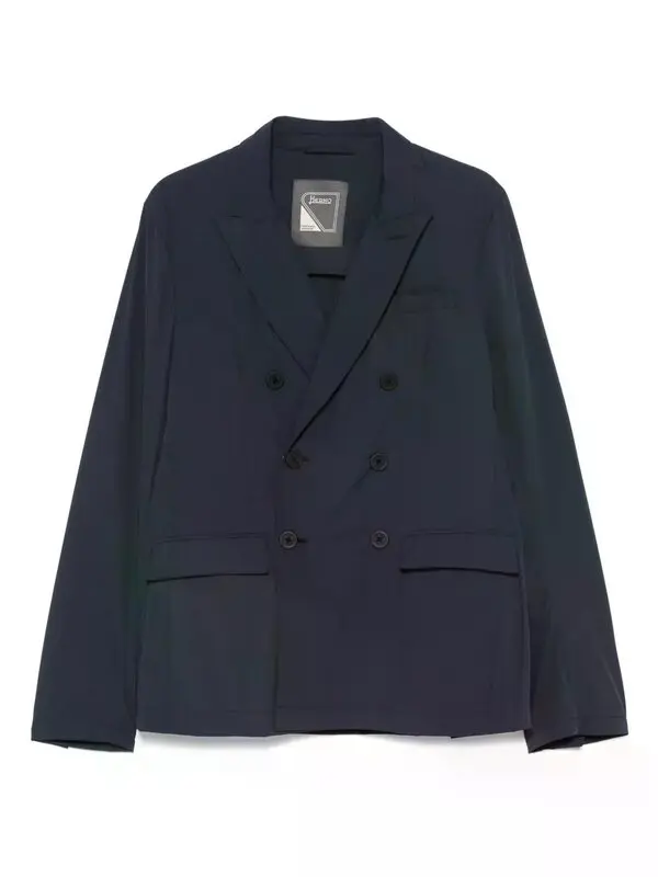 Herno Double-breasted Blazer - Blue