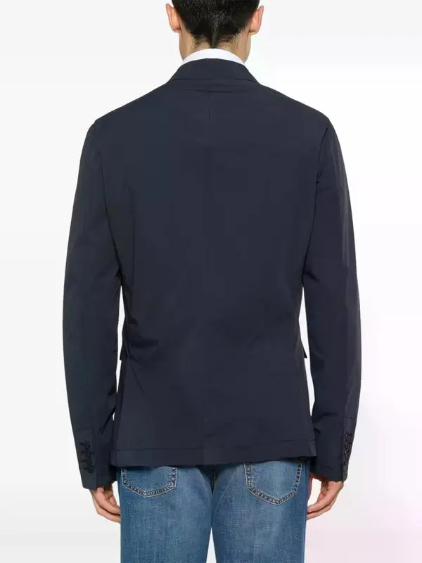 Herno Double-breasted Blazer - Blue