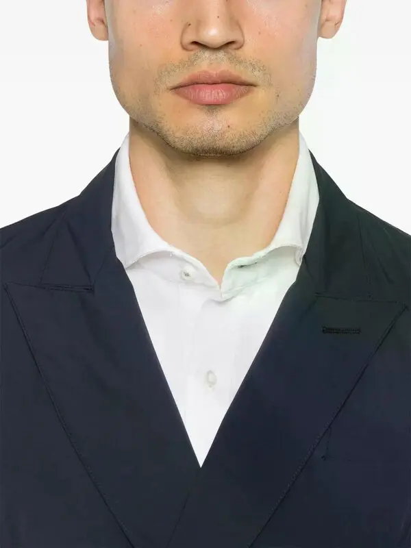 Herno Double-breasted Blazer - Blue