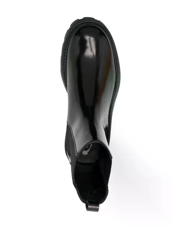 TOD'S Studded Leather Chelsea Boots