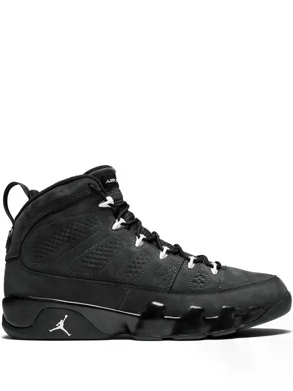 JORDAN 9 Retro Anthracite Sneakers - Black