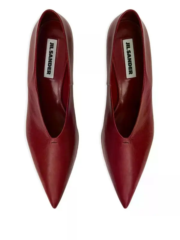 JIL SANDER Leather Pumps