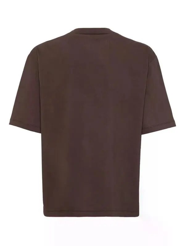 Dsquared2 Embossed-logo T-shirt - Brown
