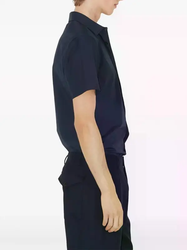 Burberry Ekd-embroidered Shirt - Black