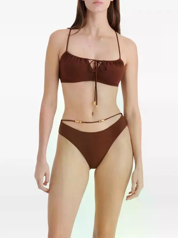 ERES Abysses Cropped Bikini Top