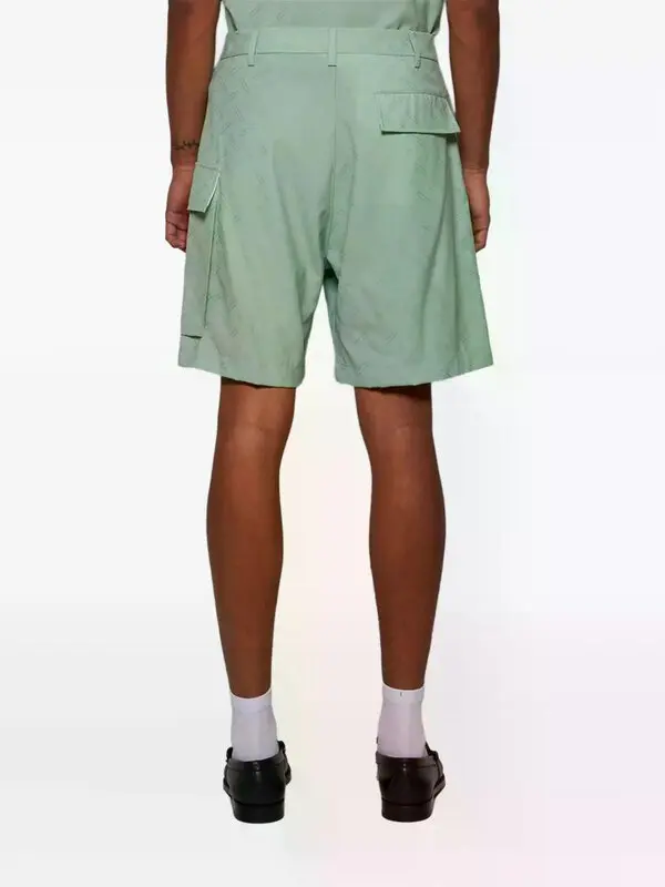 Marni Geometric-print Tailored Shorts