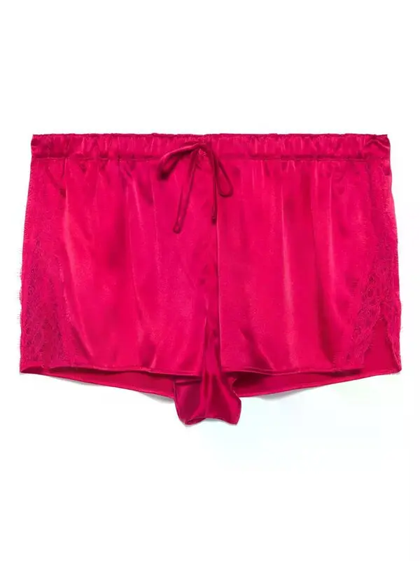 Agent Provocateur Gisele Pajama Shorts - Red