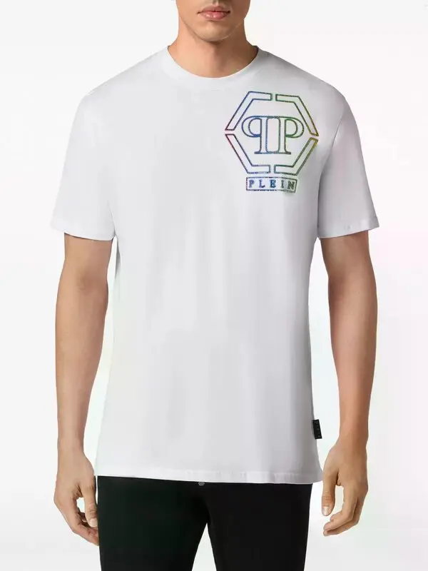 Philipp Plein Logo-embellished Cotton T-shirt