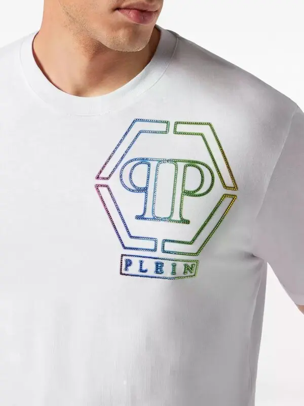 Philipp Plein Logo-embellished Cotton T-shirt