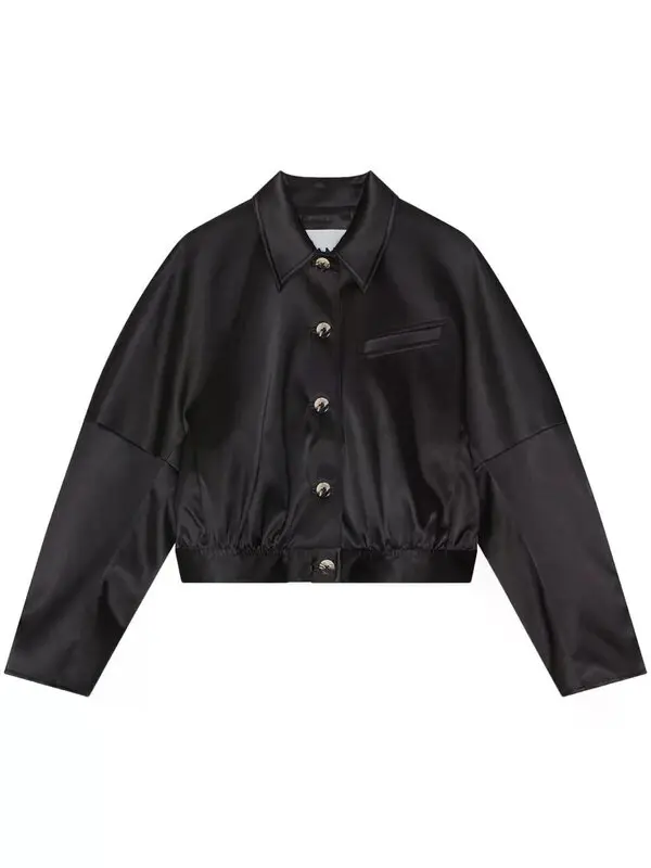 GANNI Long-sleeve Bomber Jacket