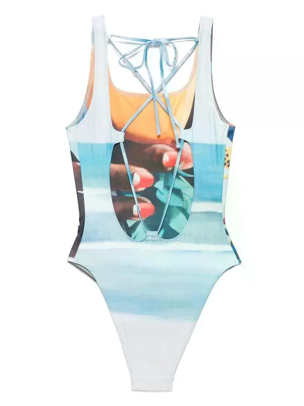 DONDE ESTEBAN Salpicon One-piece Swimsuit