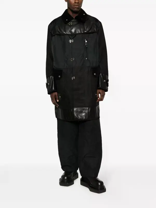 Junya Watanabe Paneled Single-breasted Parka