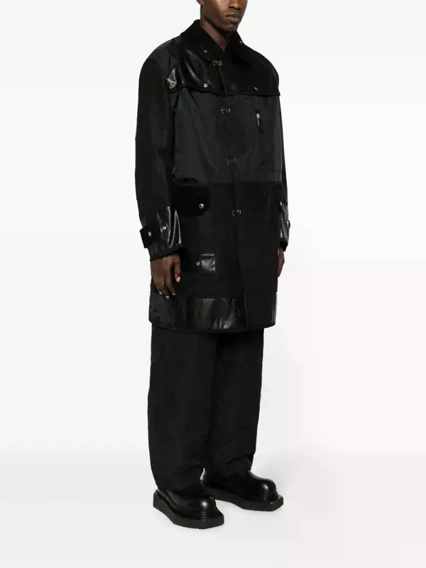 Junya Watanabe Paneled Single-breasted Parka
