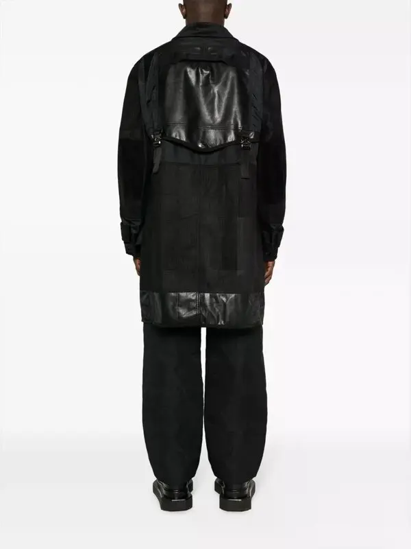Junya Watanabe Paneled Single-breasted Parka
