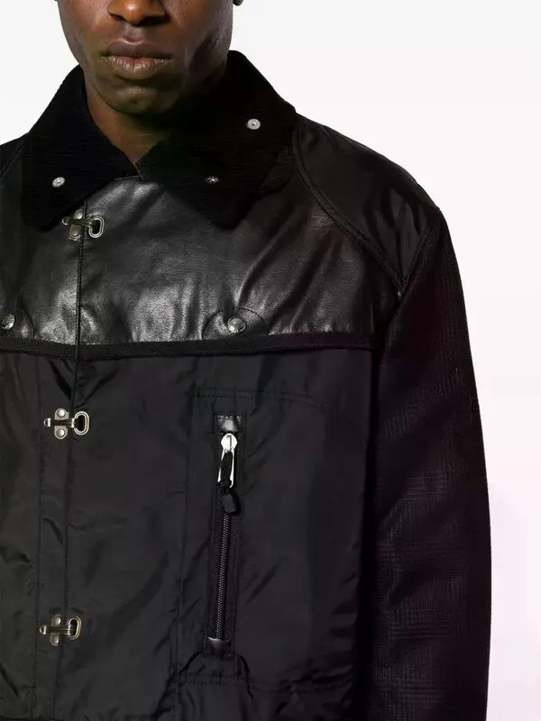 Junya Watanabe Paneled Single-breasted Parka