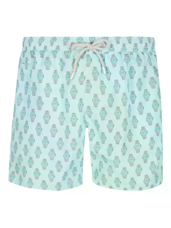 MC2 SAINT BARTH Lighting Swim Shorts - Blue