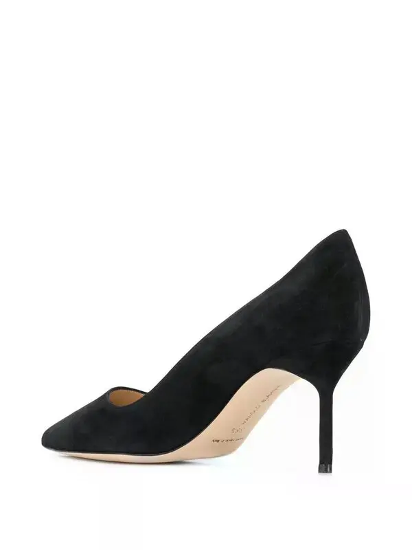 Manolo Blahnik 80mm Bb Stiletto Pumps - Black