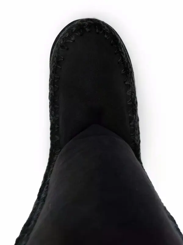 Mou Whipstitched Sheepskin Boots