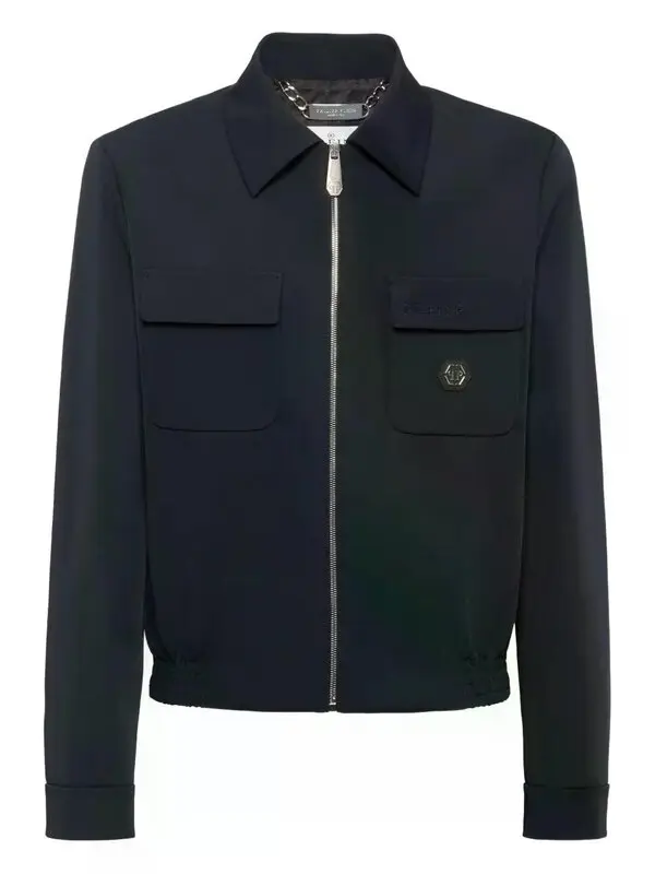 Philipp Plein Logo-plaque Jacket