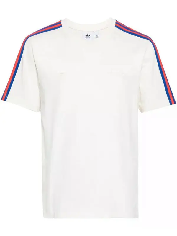 Adidas X Wales Bonner Cotton T-shirt - Neutrals