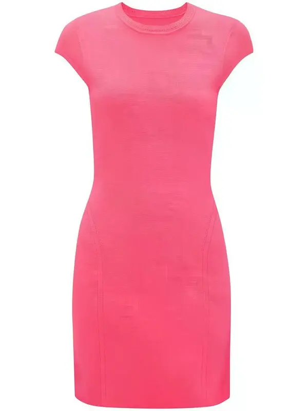 Victoria Beckham Vb Body Knitted Minidress