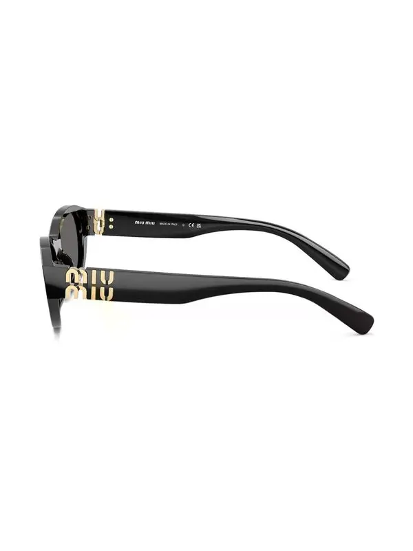 Miu Miu Oval Frame Sunglasses
