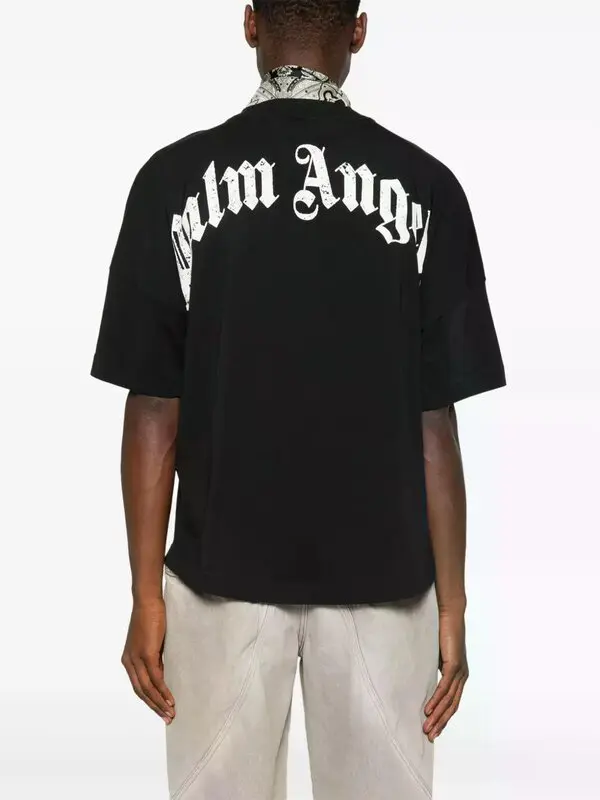 Palm Angels Curved-logo T-shirt