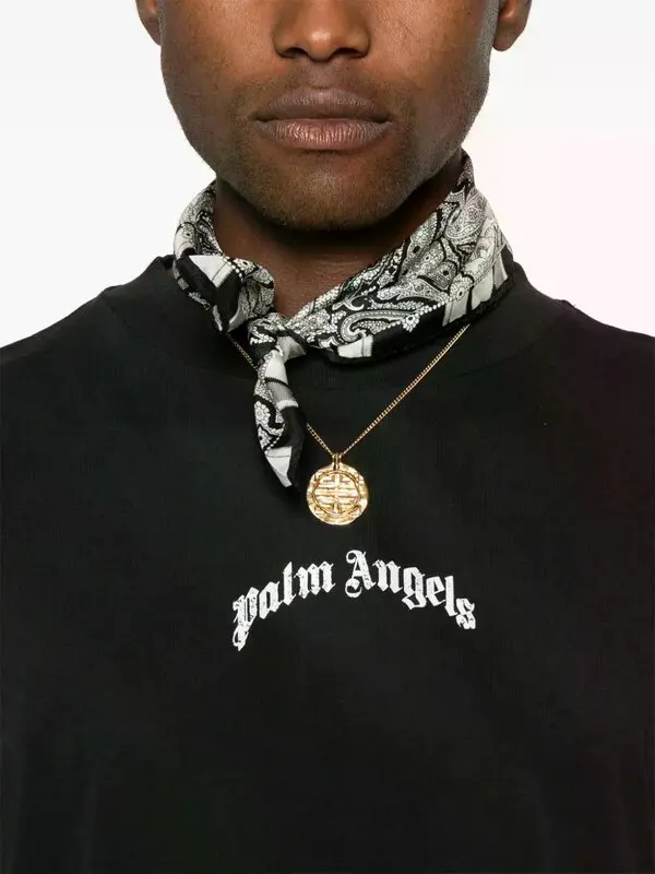 Palm Angels Curved-logo T-shirt
