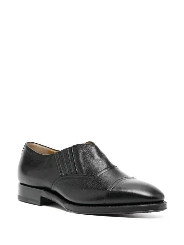 Bally Elasticated-panels Leather Loafers