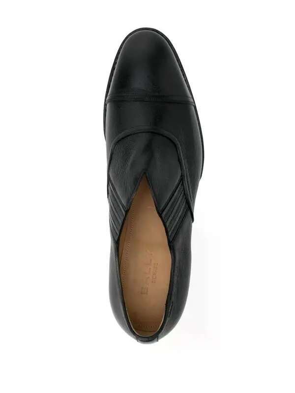 Bally Elasticated-panels Leather Loafers