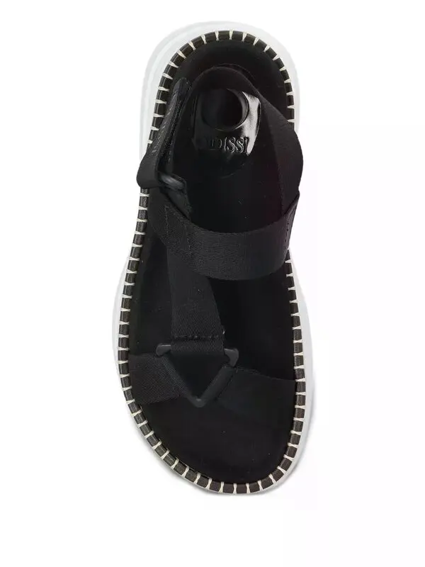 ODISSI Logo-embroidered Sandals