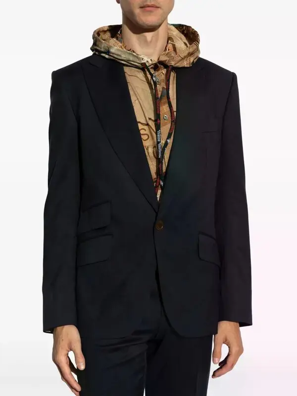 VIVIENNE WESTWOOD Peak-lapel Single-breasted Blazer