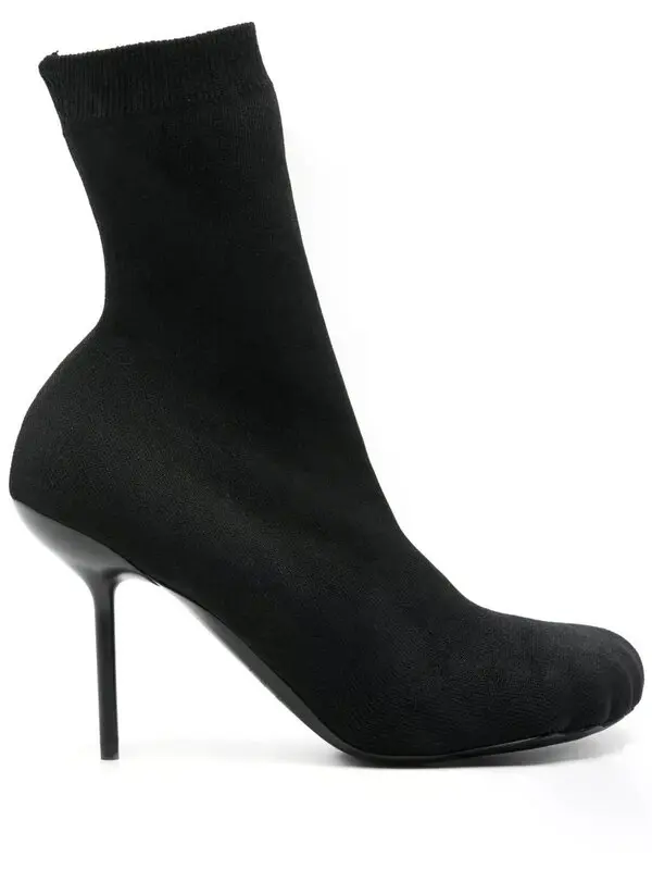 Balenciaga 100mm Knitted Ankle Boots