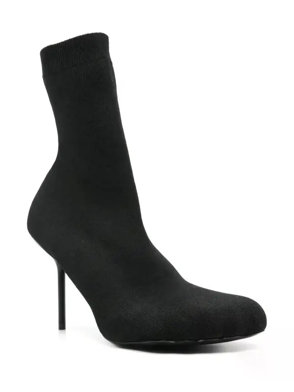 Balenciaga 100mm Knitted Ankle Boots