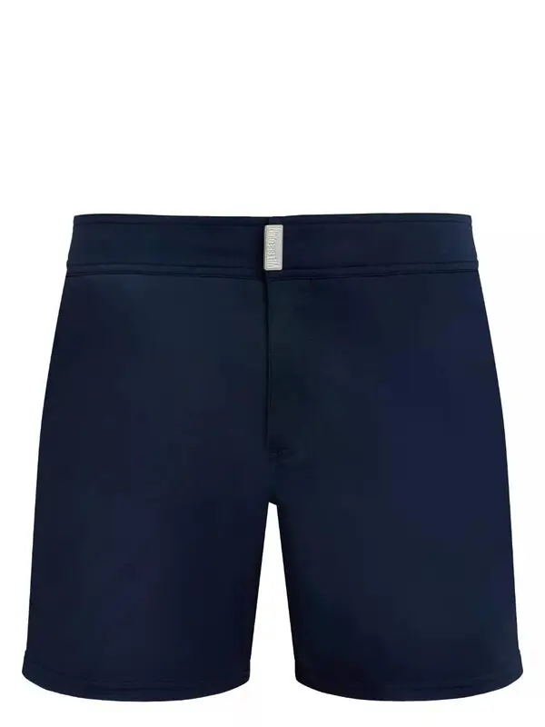 Vilebrequin Merise Logo-patch Swim Shorts - Blue