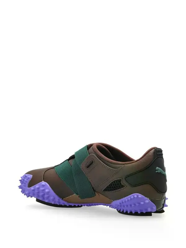 PUMA Mostro Mesh-paneled Sneakers - Brown