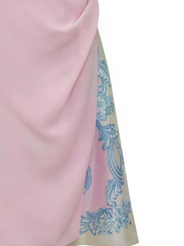Versace Draped Mini Dress