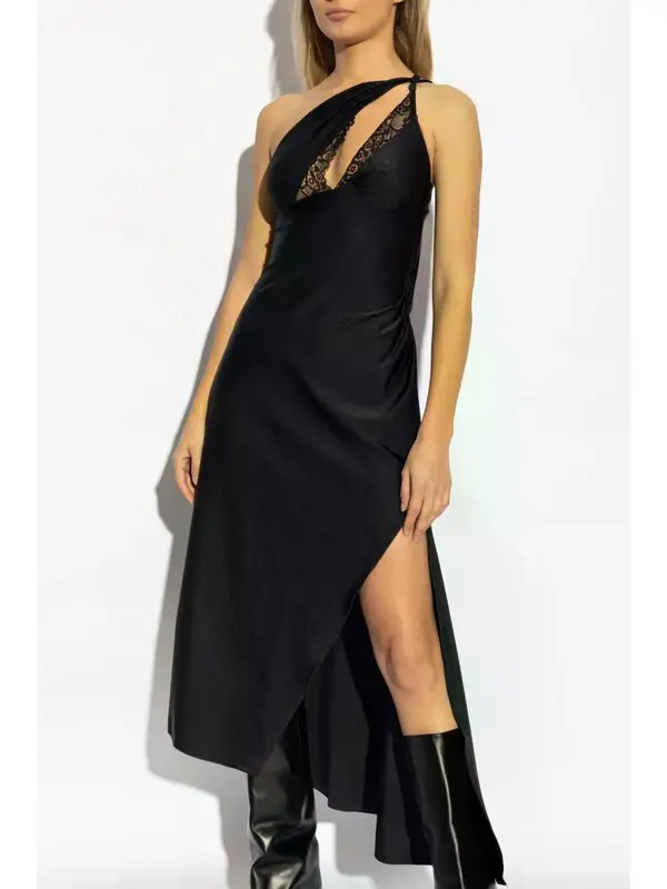 Coperni Lace-trim Detailing Dress