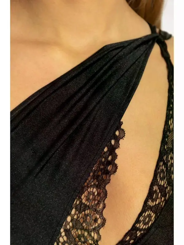 Coperni Lace-trim Detailing Dress