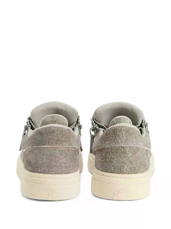 GIUSEPPE ZANOTTI Gz94 Double-zip Low-top Sneakers