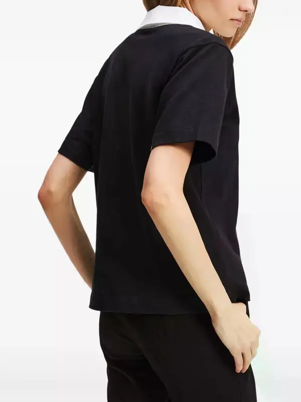 Karl Lagerfeld Signature Polo Top