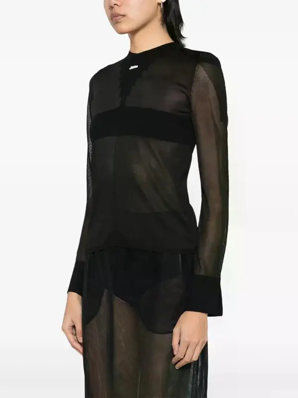 JEAN PAUL GAULTIER Logo Knit Top
