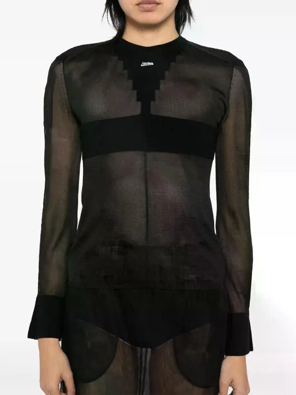 JEAN PAUL GAULTIER Logo Knit Top