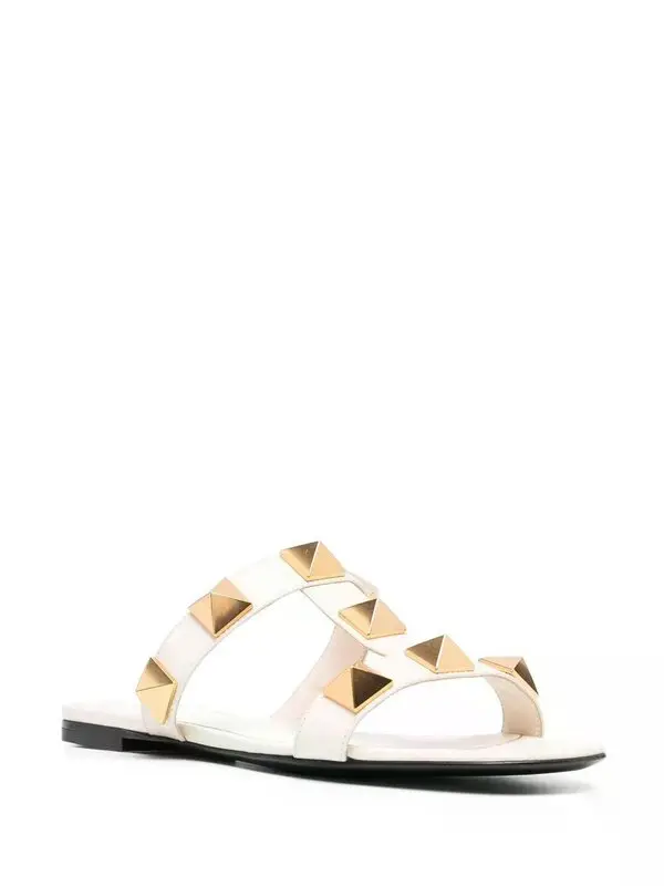 Valentino Garavani Roman Stud Flat Sandals