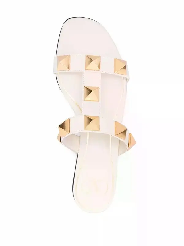 Valentino Garavani Roman Stud Flat Sandals
