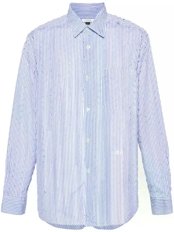 Eytys Otis Ripped Striped Shirt