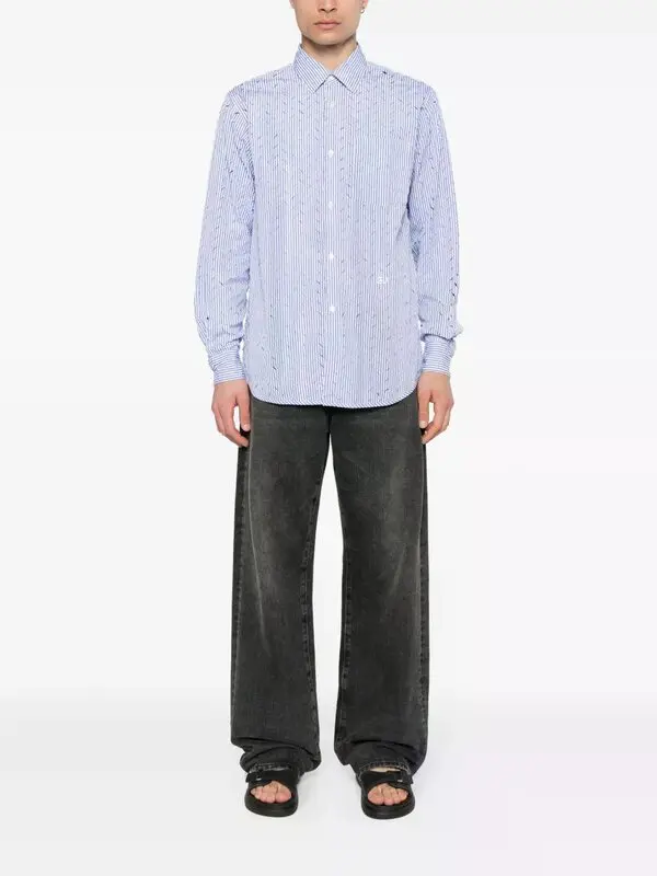 Eytys Otis Ripped Striped Shirt