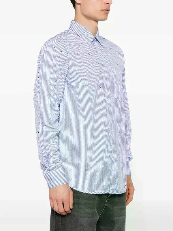 Eytys Otis Ripped Striped Shirt